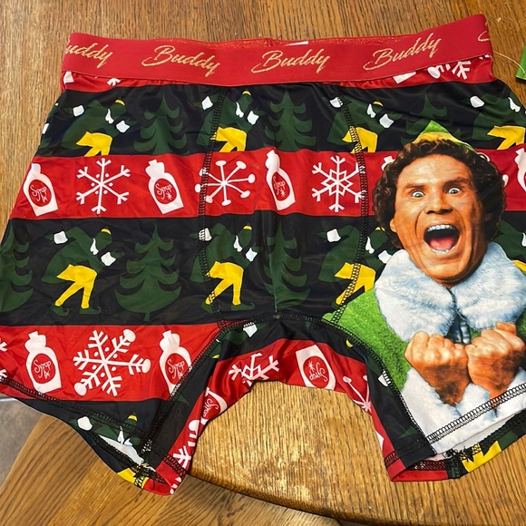 ELF | Underwear & Socks | Nwt Buddy The Elf Boxer Briefs | Poshmark